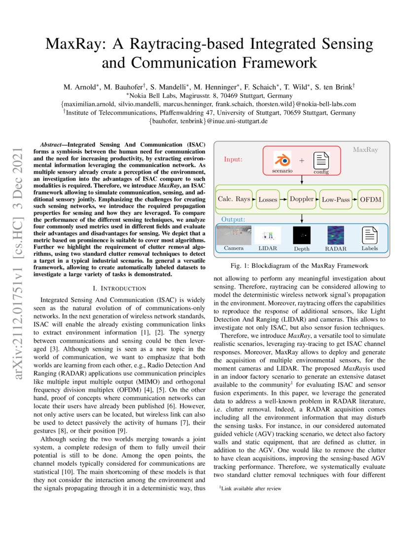 MaxRay: A Raytracing-based Integrated Sensing and Communication ...