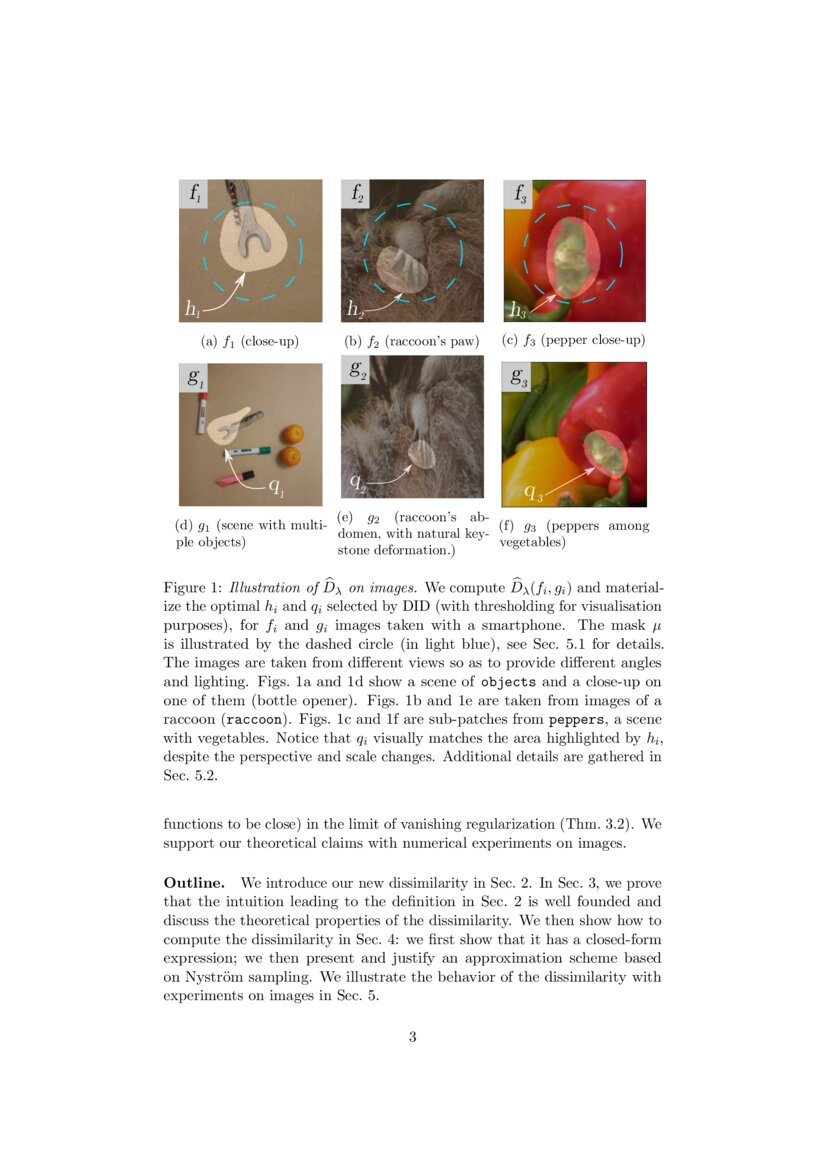 Measuring dissimilarity with diffeomorphism invariance | DeepAI