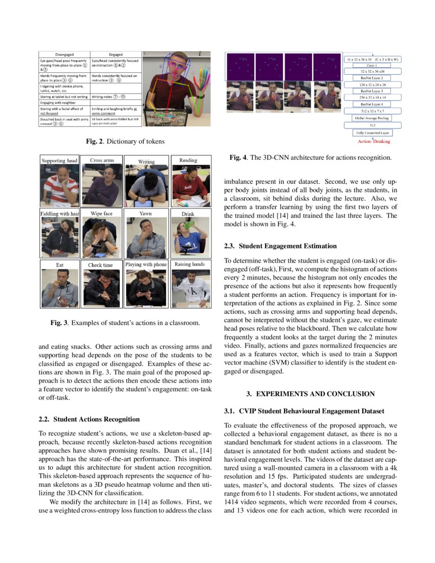 Measuring Student Behavioral Engagement using Histogram of Actions | DeepAI