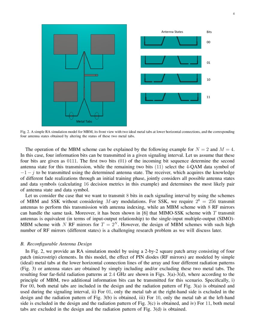Media-Based Modulation for Future Wireless Systems: A Tutorial | DeepAI