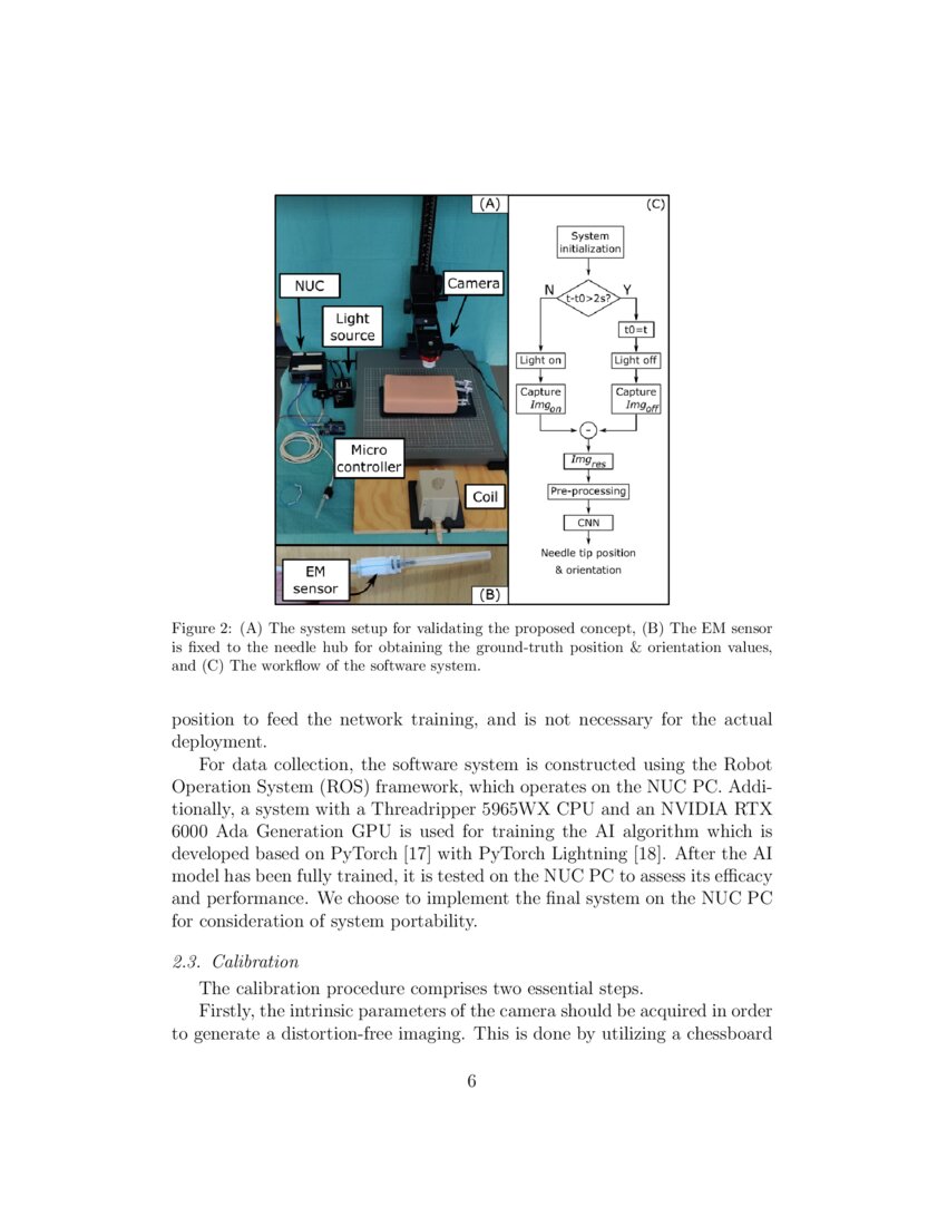 Medical needle tip tracking based on Optical Imaging and AI | DeepAI
