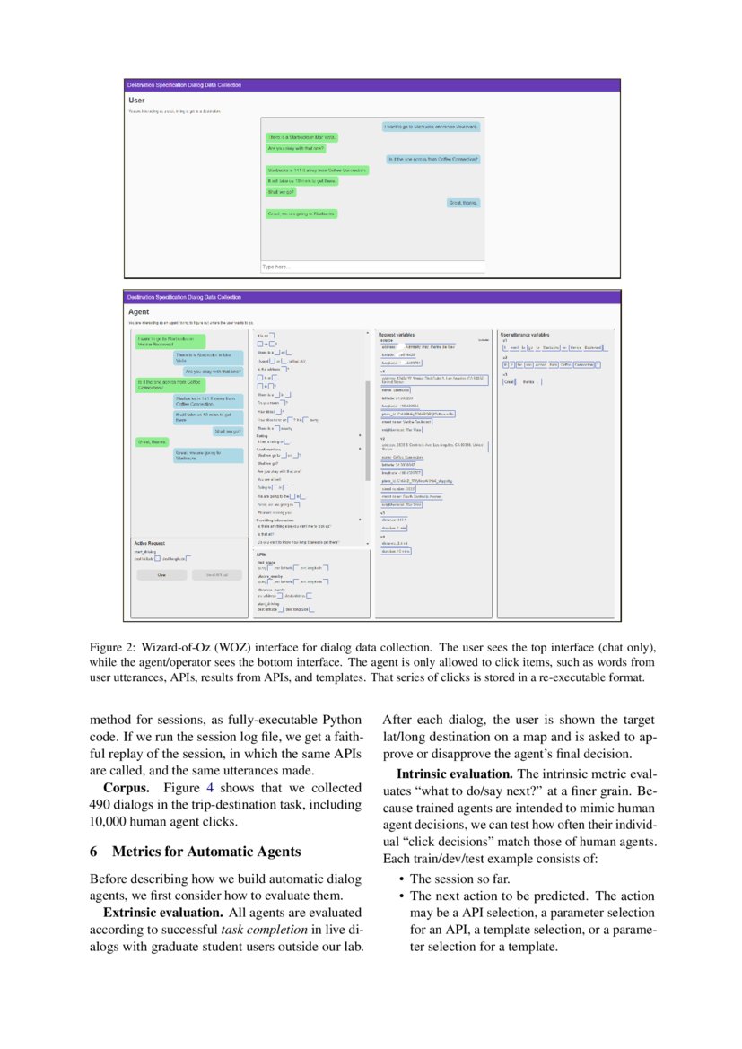 MEEP: An Open-Source Platform for Human-Human Dialog Collection and End-to-End Agent Training ...