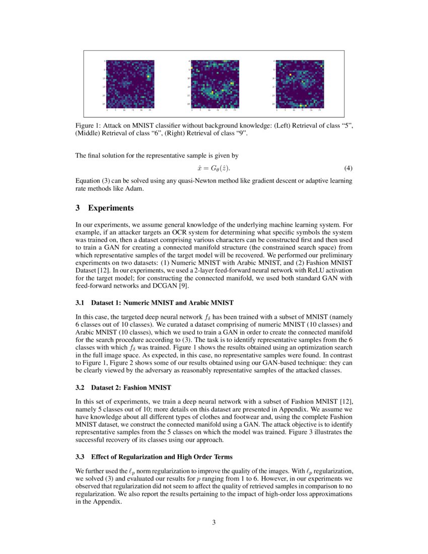 Membership Model Inversion Attacks for Deep Networks | DeepAI