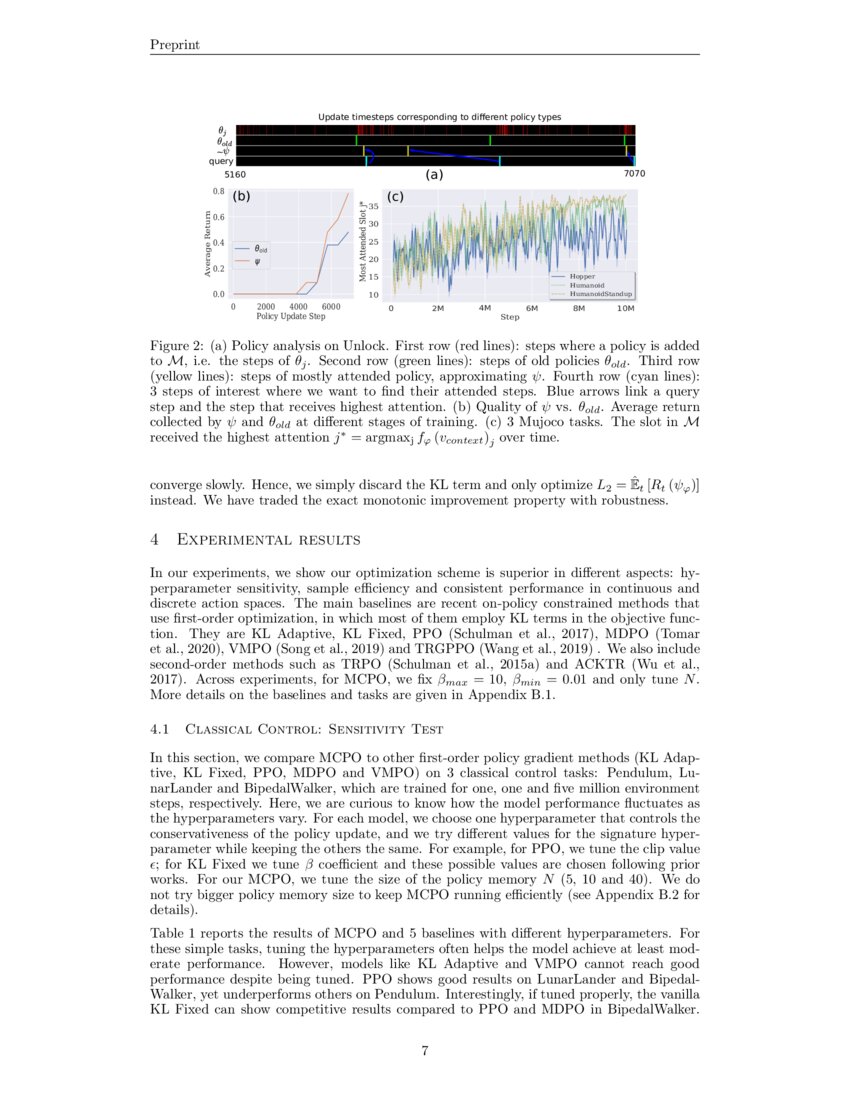 Memory-Constrained Policy Optimization | DeepAI Memory-Constrained Policy Optimization | DeepAI