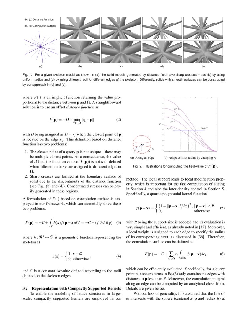 Memory Efficient Modeling And Slicing Of Large Scale Adaptive Lattice