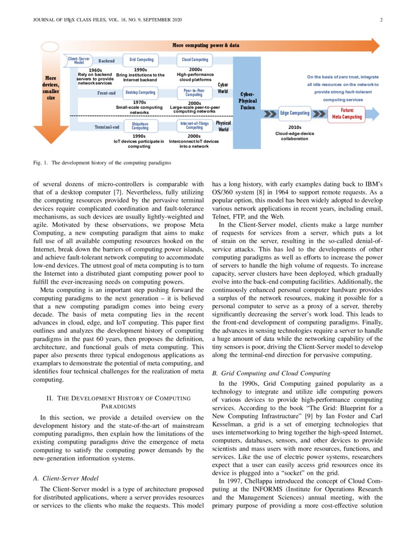 Meta Computing | DeepAI