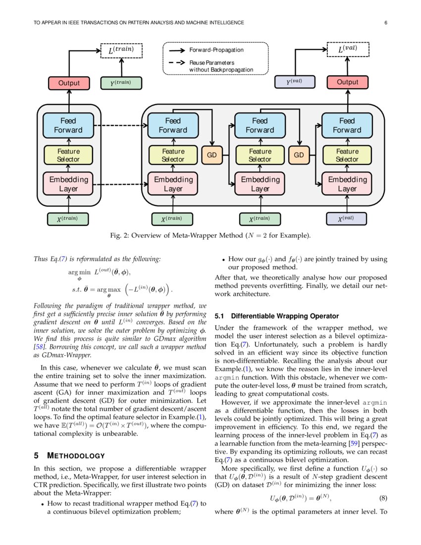 Meta-Wrapper: Differentiable Wrapping Operator for User Interest ...