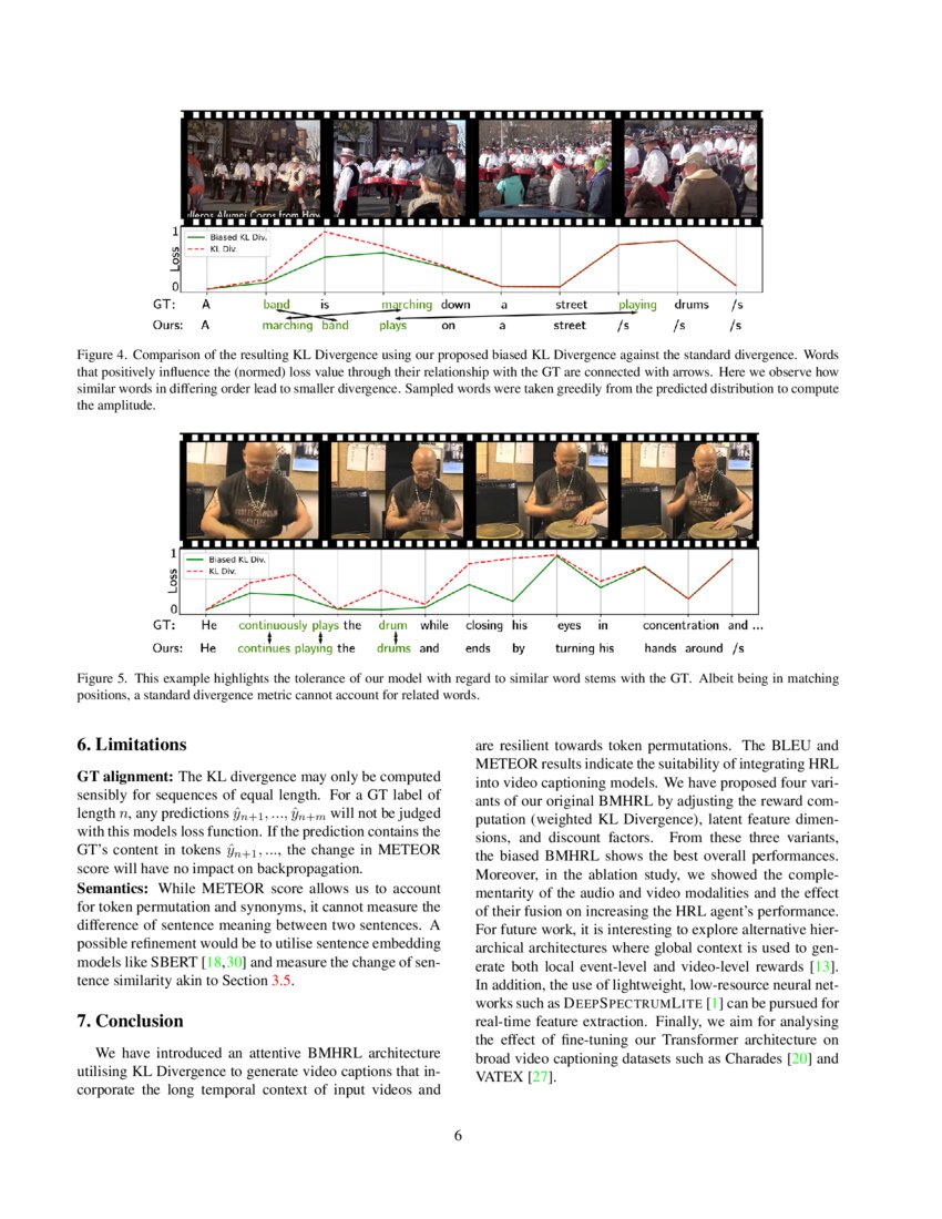 METEOR Guided Divergence for Video Captioning | DeepAI