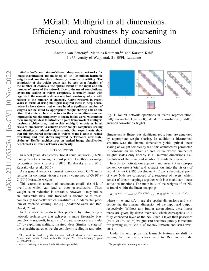 MGiaD: Multigrid in all dimensions. Efficiency and robustness by ...