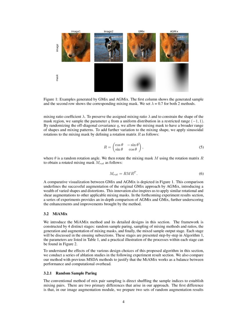 MiAMix: Enhancing Image Classification through a Multi-stage Augmented Mixied Sample Data ...