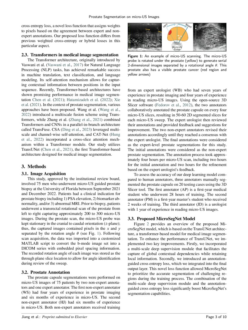 Microsegnet A Deep Learning Approach For Prostate Segmentation On Micro Ultrasound Images Deepai