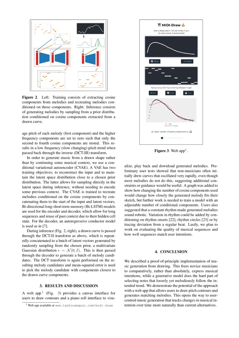 MIDI-Draw: Sketching to Control Melody Generation | DeepAI