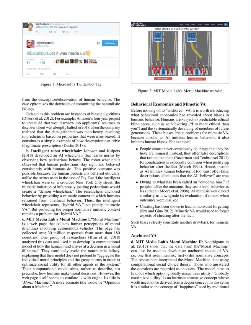 Mimetic vs Anchored Value Alignment in Artificial Intelligence | DeepAI