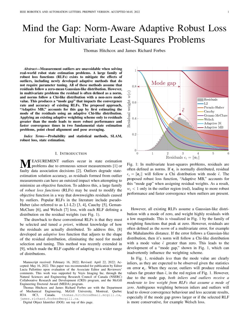 Mind The Gap Norm Aware Adaptive Robust Loss For Multivariate Least