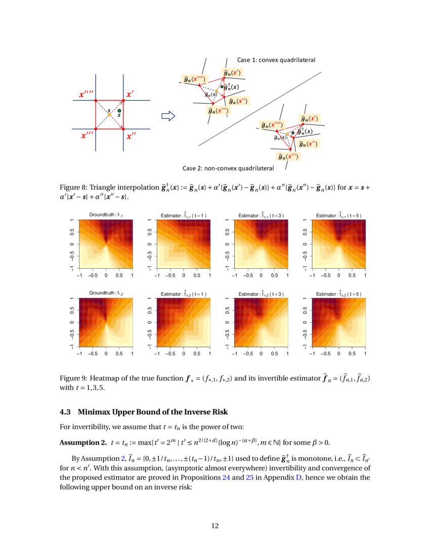 Minimax Analysis for Inverse Risk in Nonparametric Planer Invertible Regression | DeepAI
