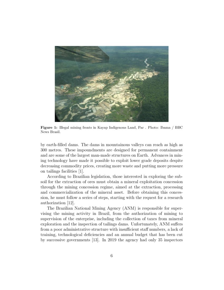 Mining And Tailings Dam Detection In Satellite Imagery Using Deep