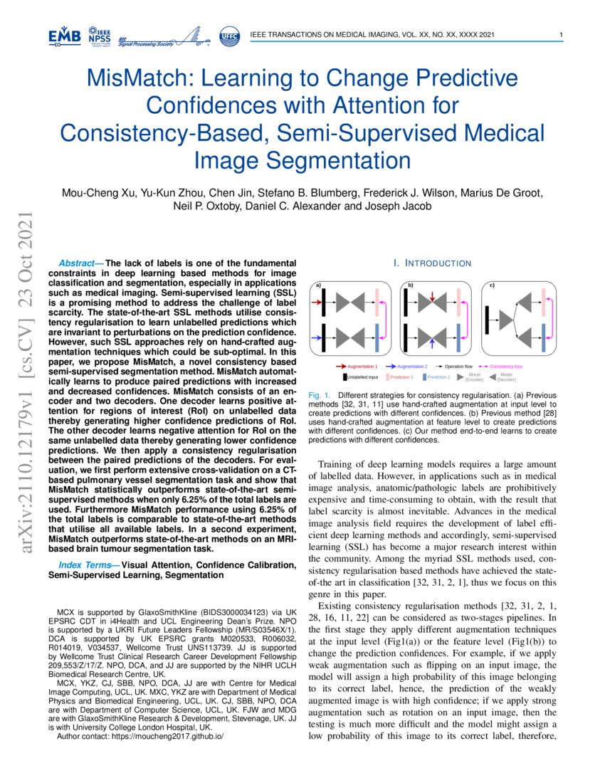 MisMatch: Learning to Change Predictive Confidences with Attention for ...