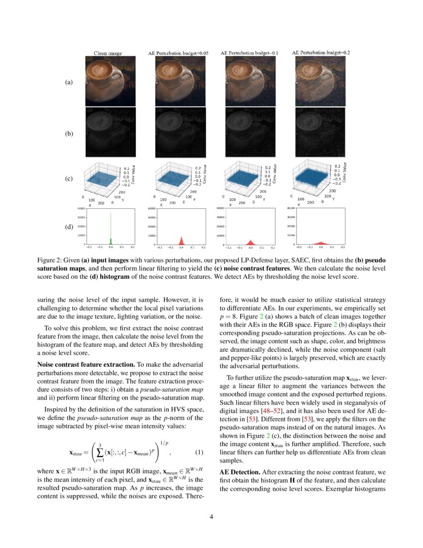 MixDefense: A Defense-in-Depth Framework for Adversarial Example Detection Based on Statistical ...
