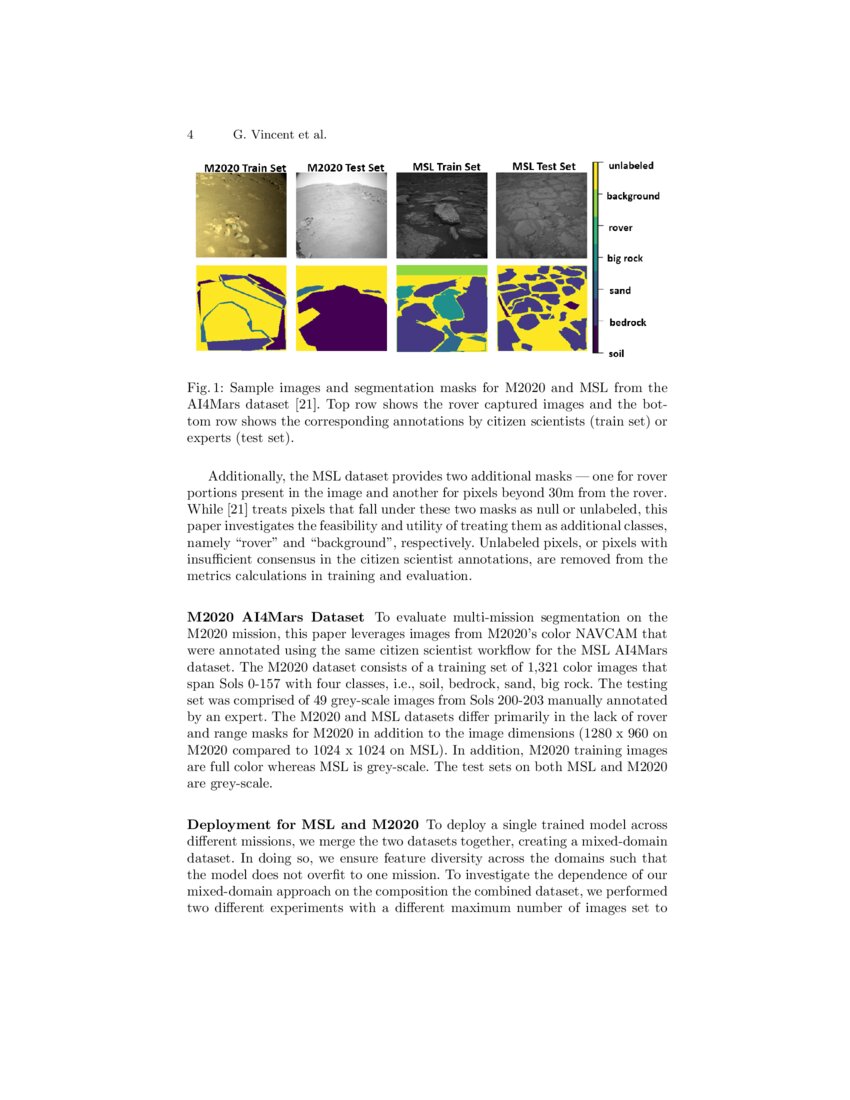 Mixed-domain Training Improves Multi-Mission Terrain Segmentation | DeepAI