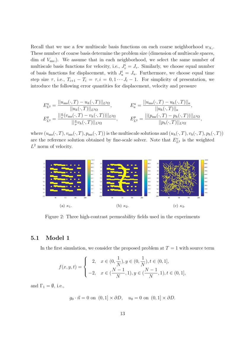 Mixed Gmsfem For Linear Poroelasticity Problems In Heterogeneous Porous Media Deepai