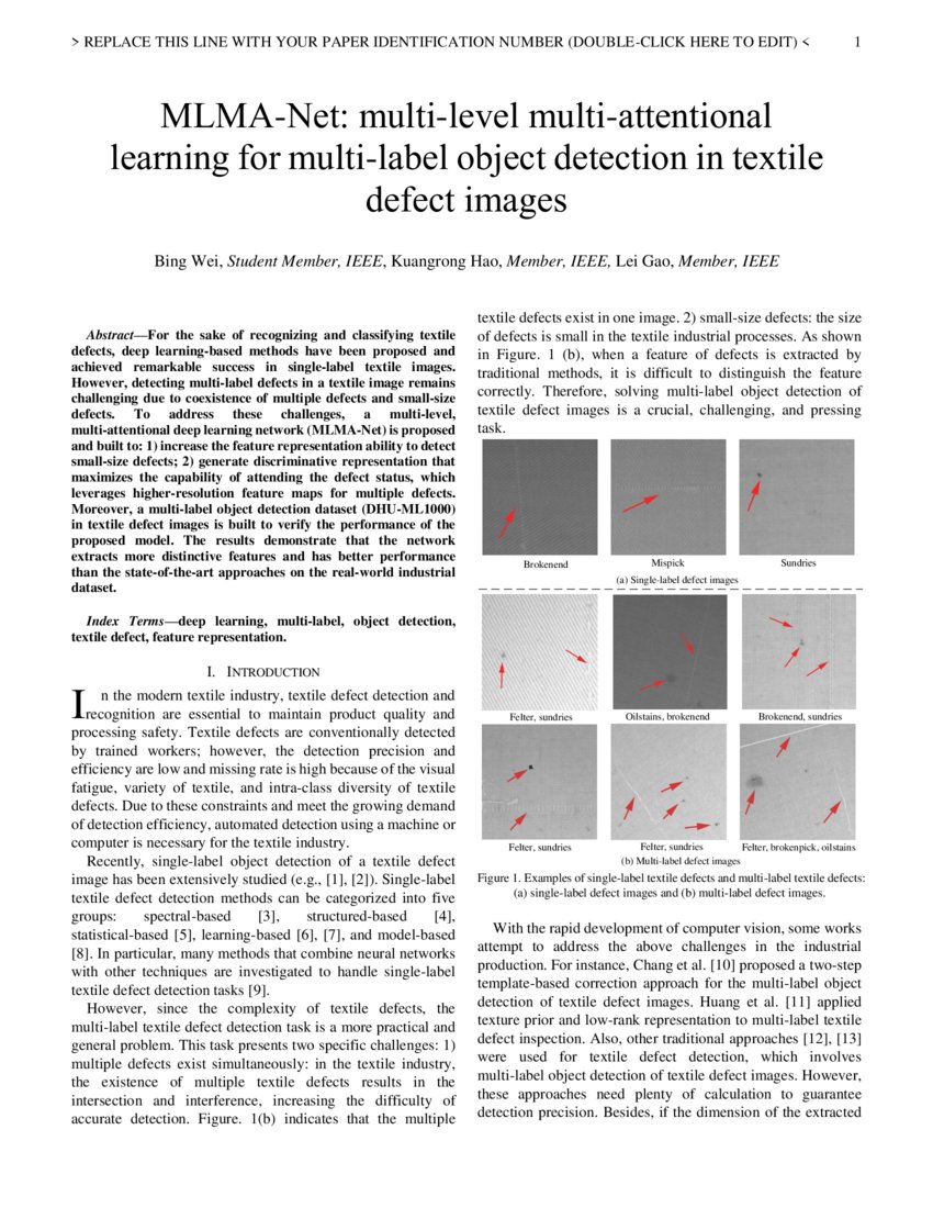 MLMA-Net: multi-level multi-attentional learning for multi-label object ...