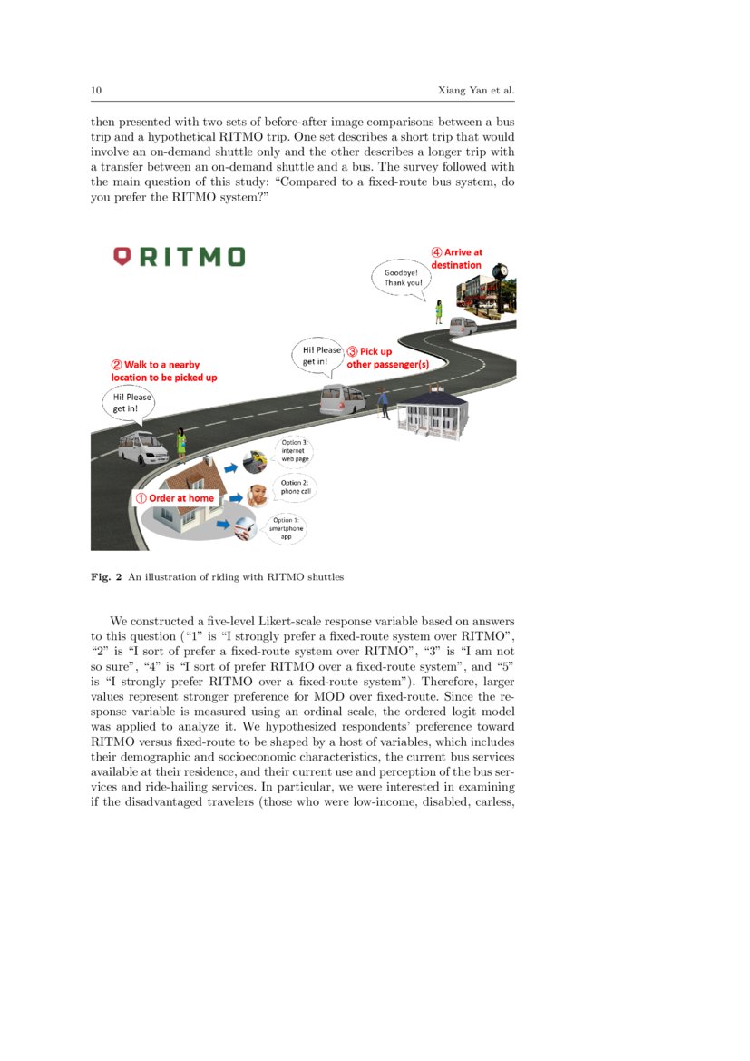 Mobility-on-demand versus fixed-route transit systems: an evaluation of ...