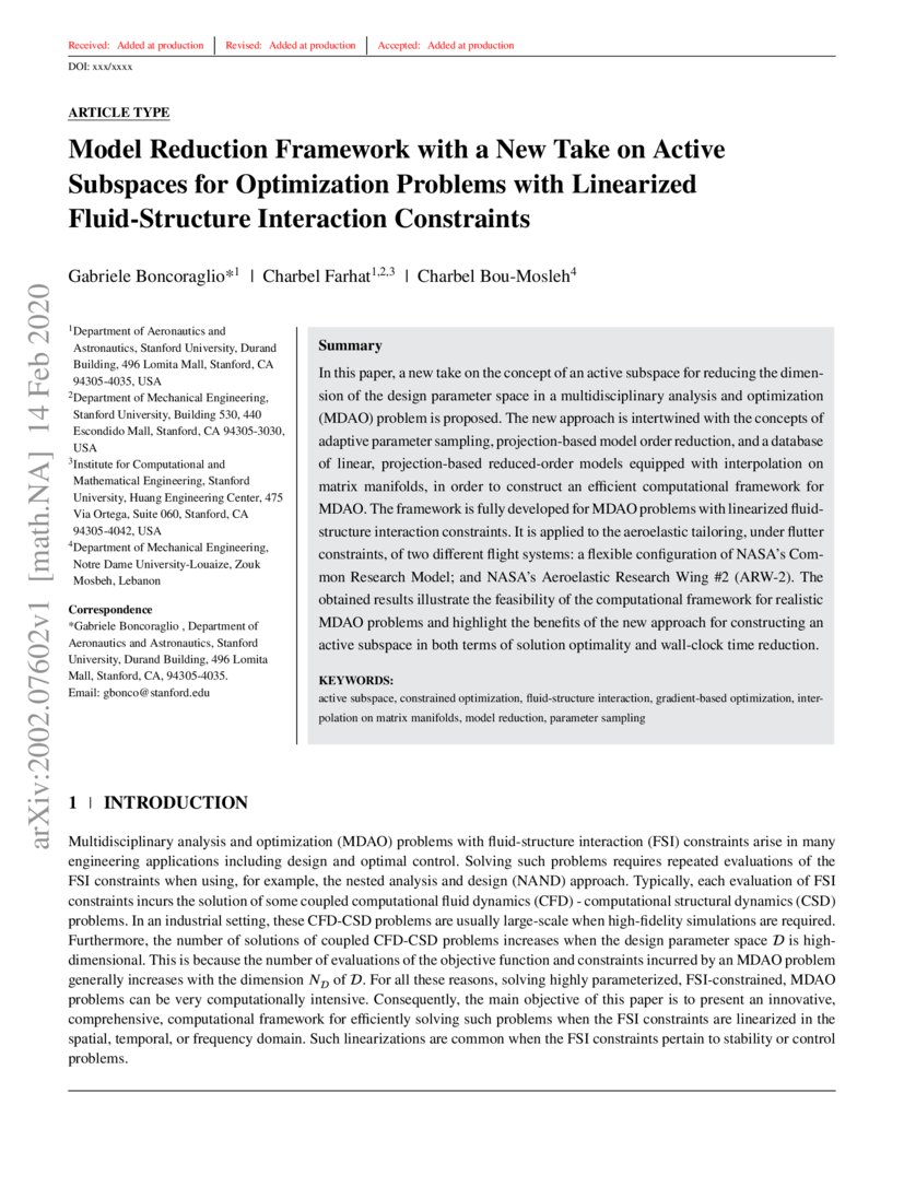 Model Reduction Framework With A New Take On Active Subspaces For