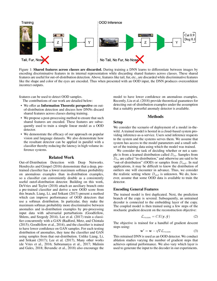 Model2detector Widening The Information Bottleneck For Out Of Distribution Detection Using A 9825