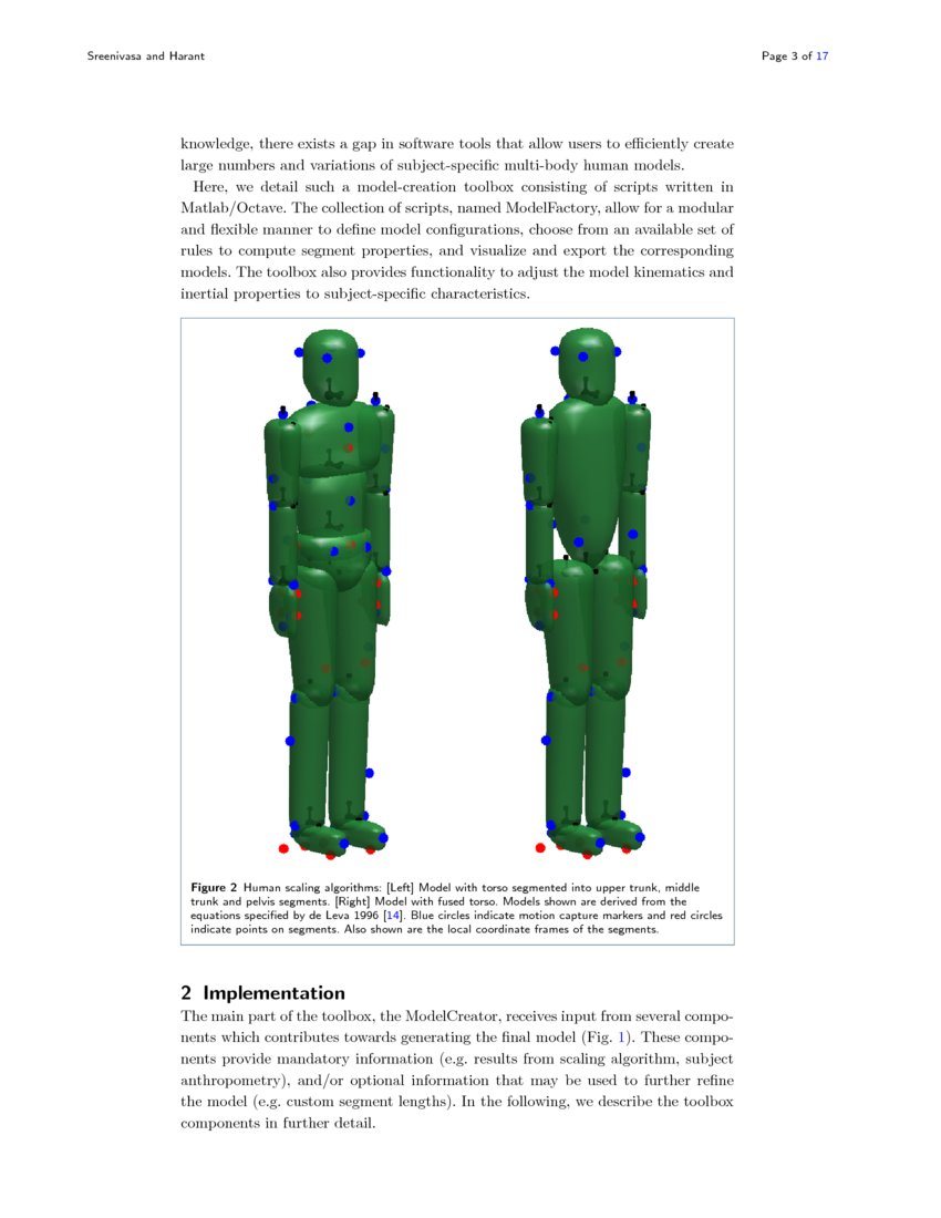 ModelFactory: A Matlab/Octave based toolbox to create human body models ... ModelFactory: A Matlab/Octave based toolbox to create human body models ...