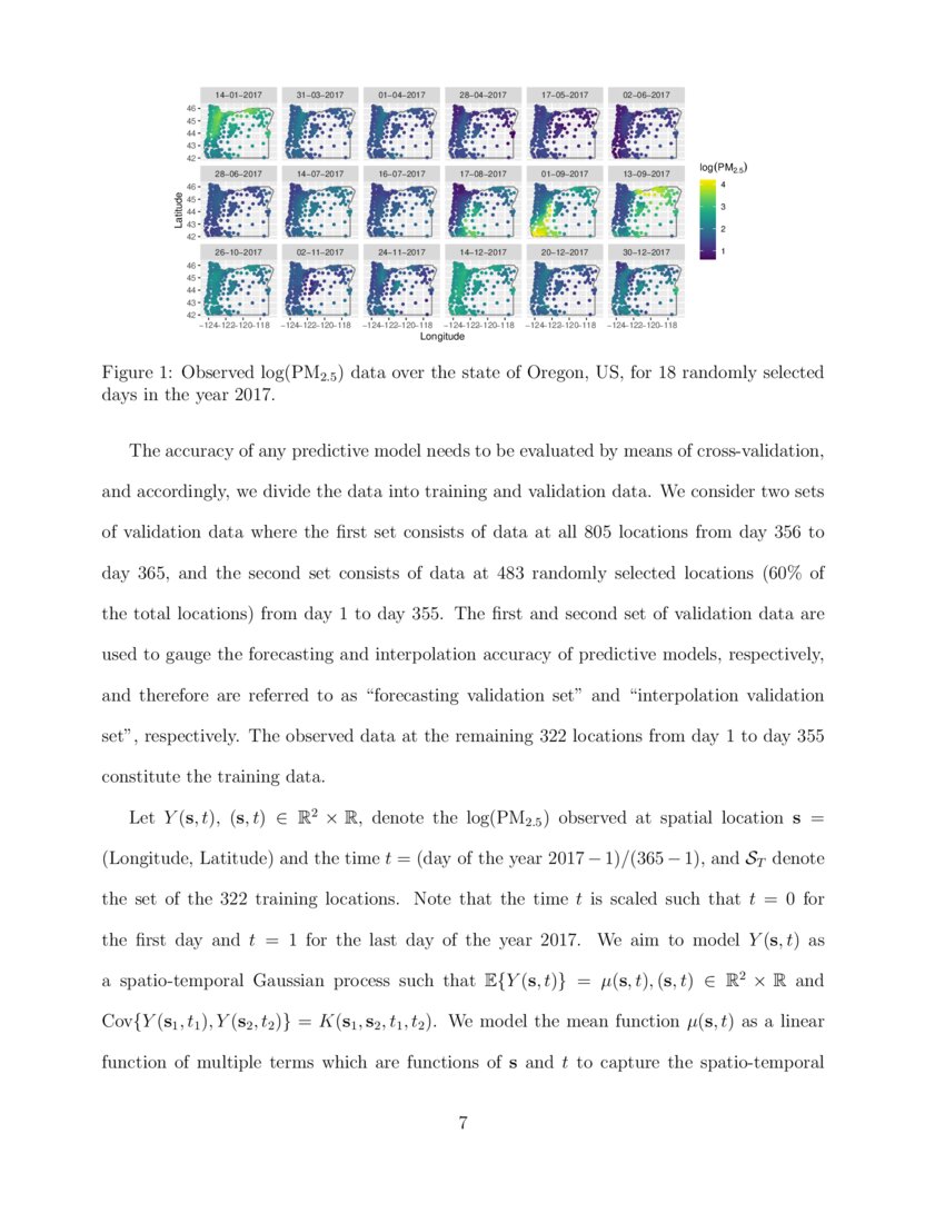 Modeling And Predicting Spatio Temporal Dynamics Of Pm 2 5