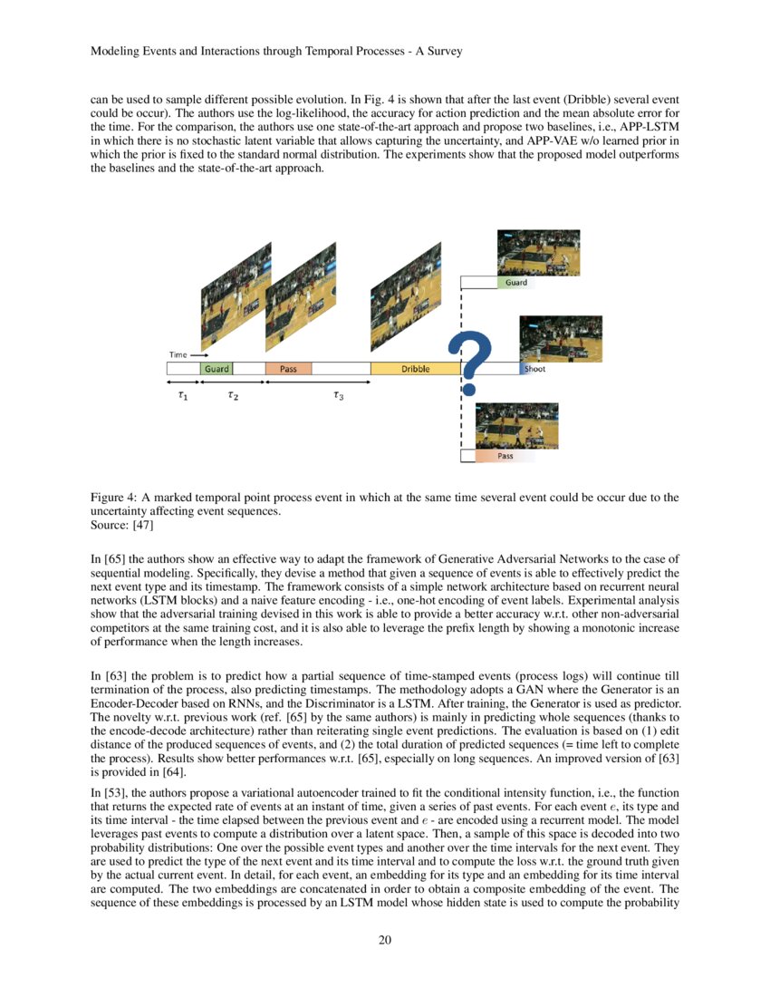 Modeling Events And Interactions Through Temporal Processes A Survey