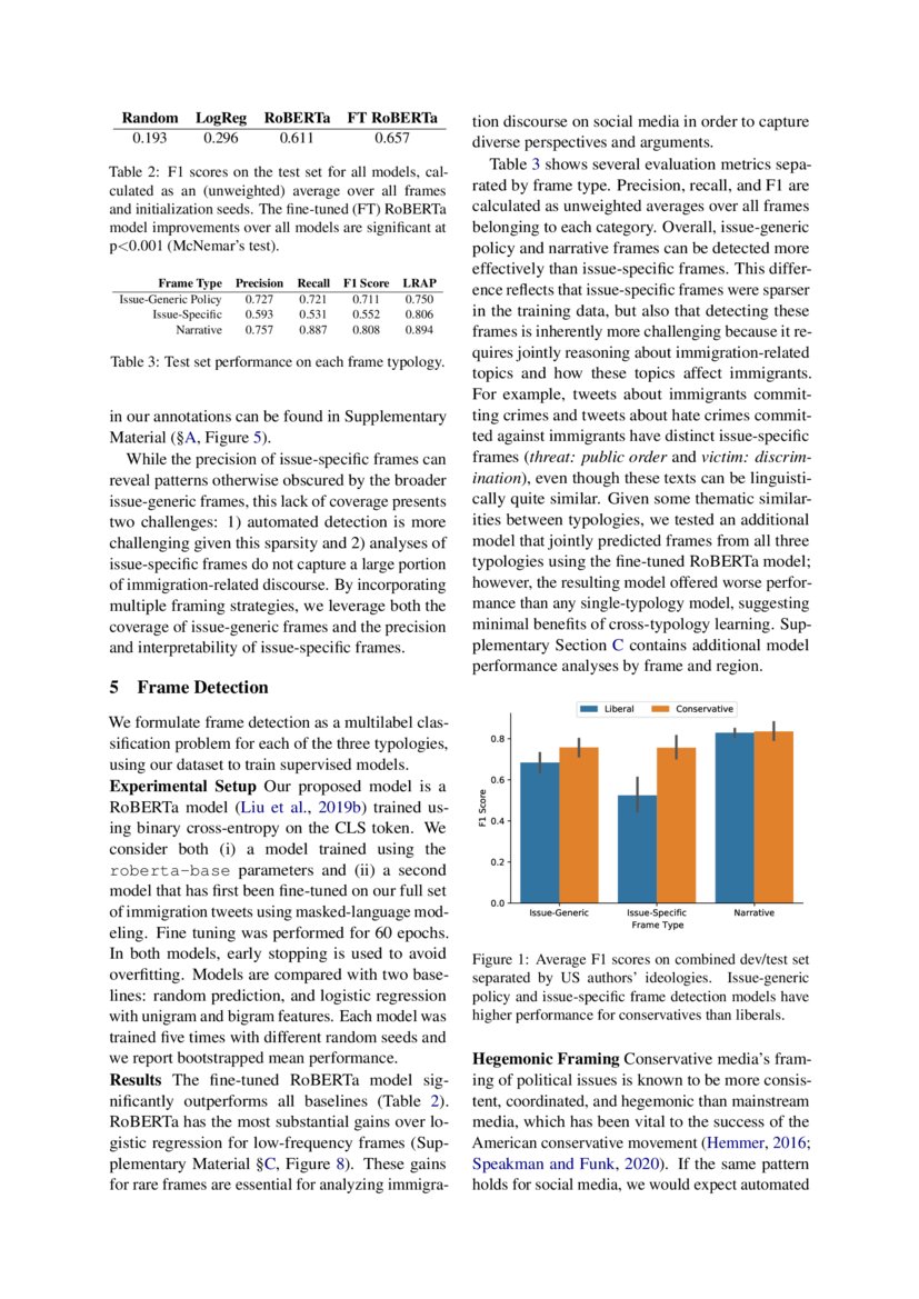 Modeling Framing in Immigration Discourse on Social Media | DeepAI