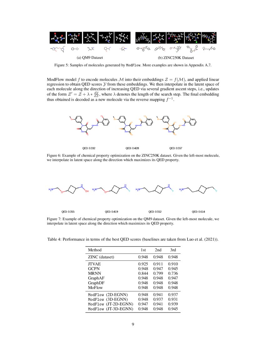 Modular Flows: Differential Molecular Generation | DeepAI