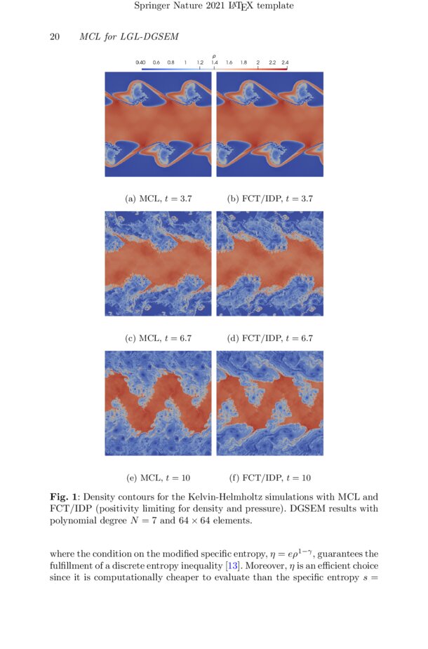 Monolithic Convex Limiting For Legendre Gauss Lobatto Discontinuous Galerkin Spectral Element