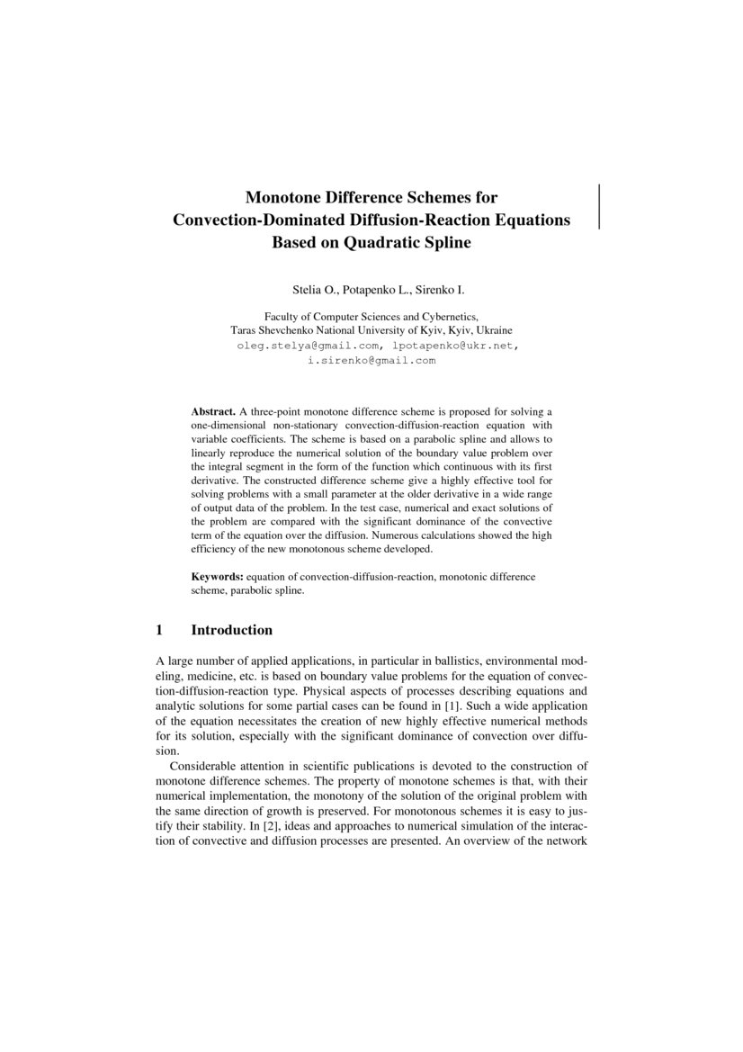 Monotone Difference Schemes For Convection Dominated Diffusion Reaction Equations Based On