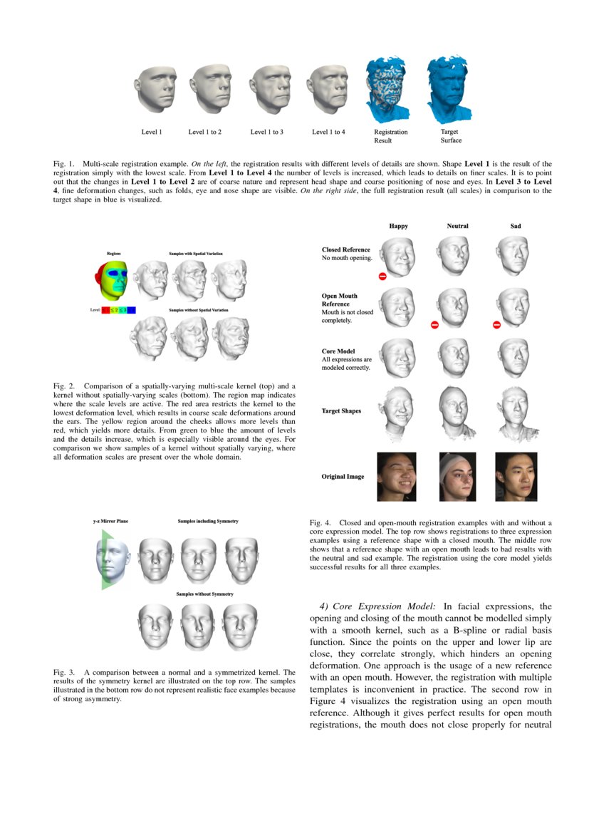 Morphable Face Models - An Open Framework | DeepAI