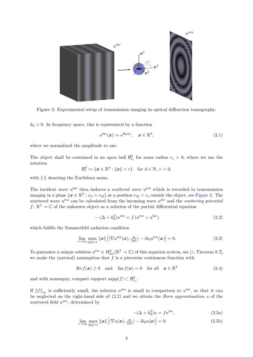 Motion Detection In Diffraction Tomography By Common Circle Methods