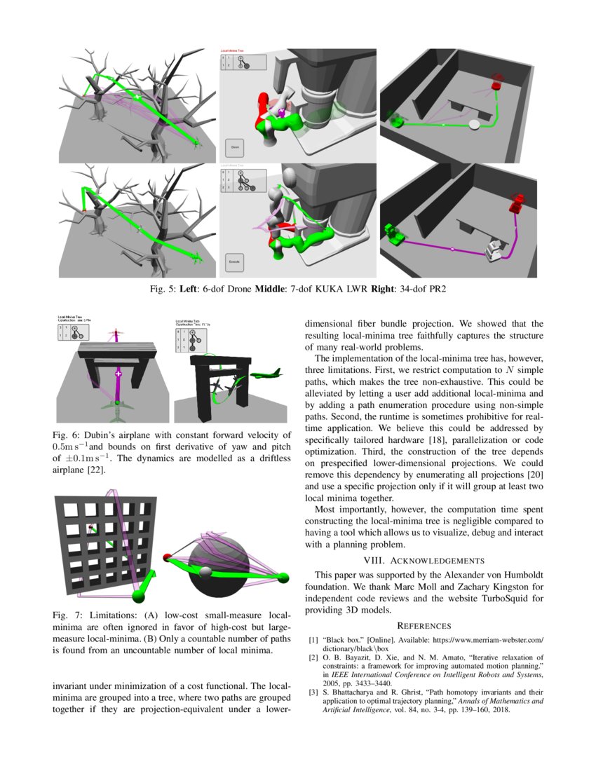 Motion Planning Explorer: Visualizing Local Minima using a Local-Minima ...