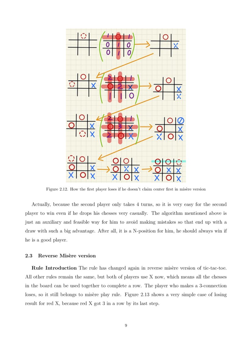 Move first, and become unbeatable: Strategy study of different Tic-tac ...