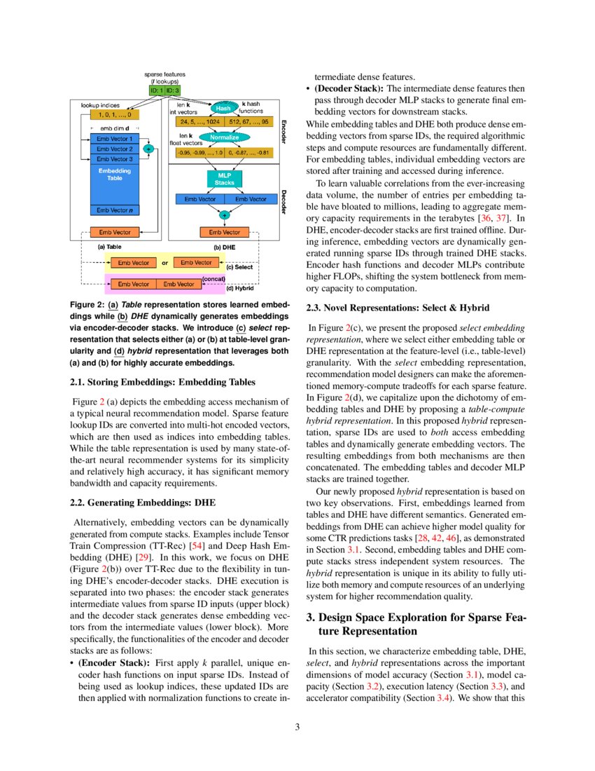 MP-Rec: Hardware-Software Co-Design to Enable Multi-Path Recommendation ...