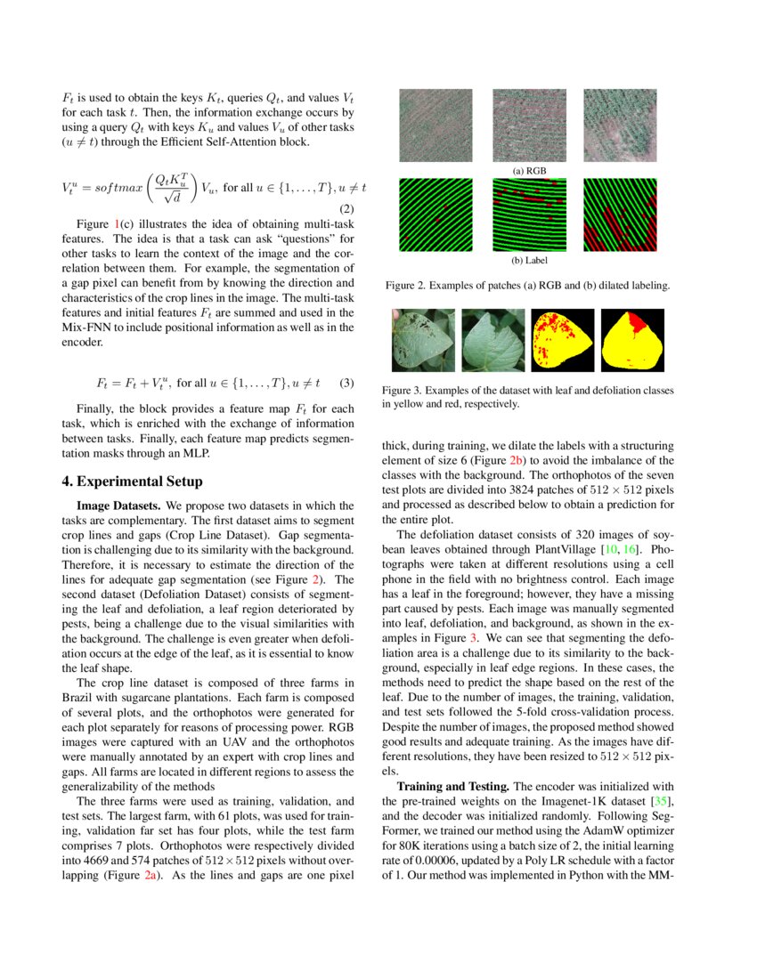 Mtlsegformer Multi Task Learning With Transformers For Semantic