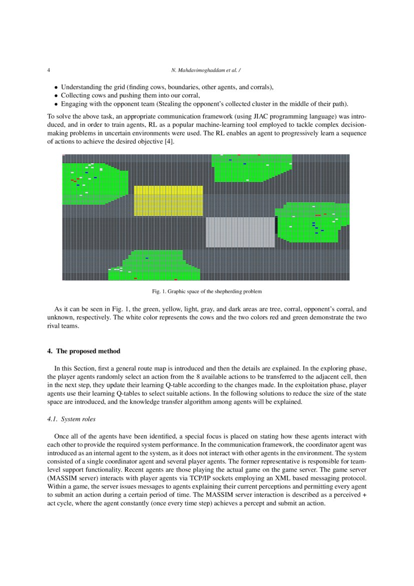 Multi-agent Reinforcement Learning Improvement in a Dynamic Environment ...