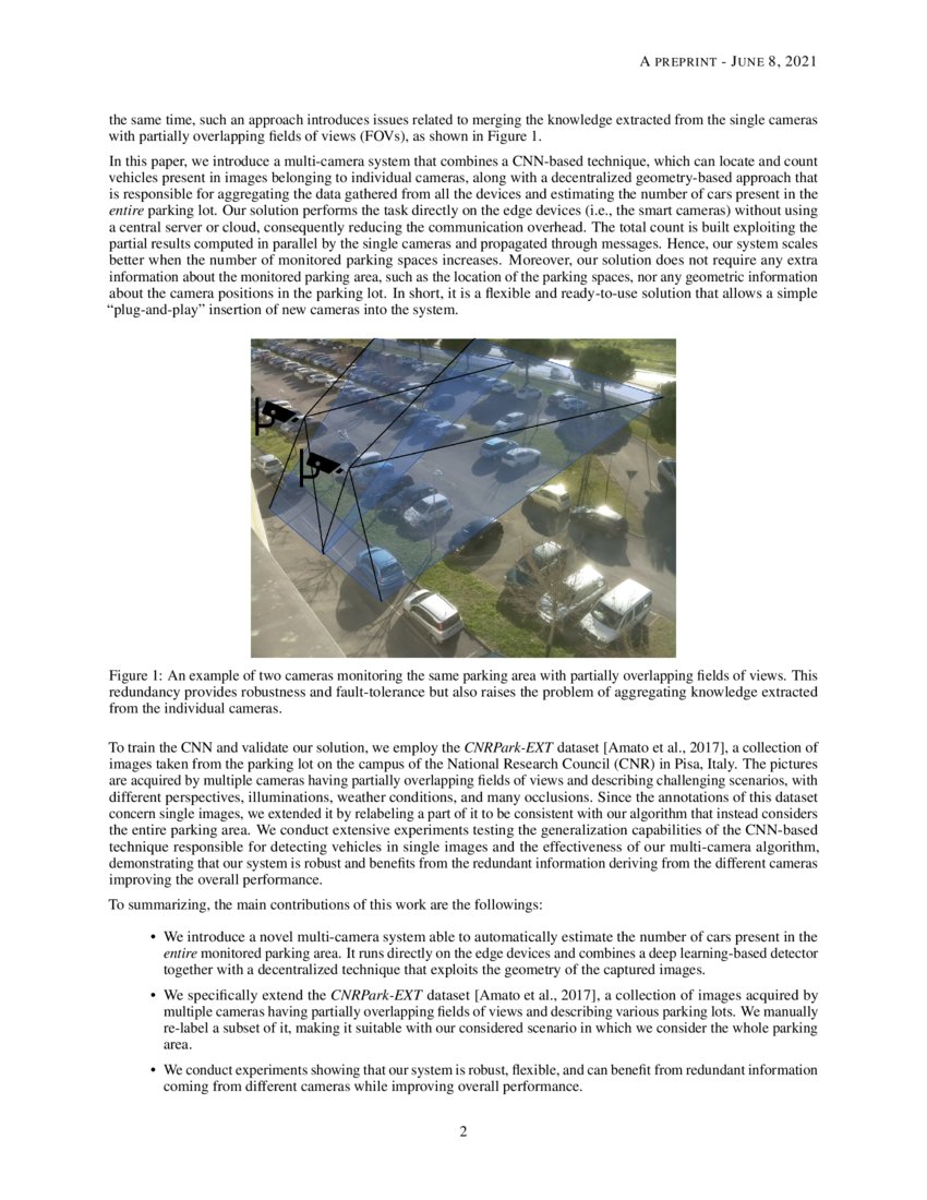 Multi-Camera Vehicle Counting Using Edge-AI | DeepAI