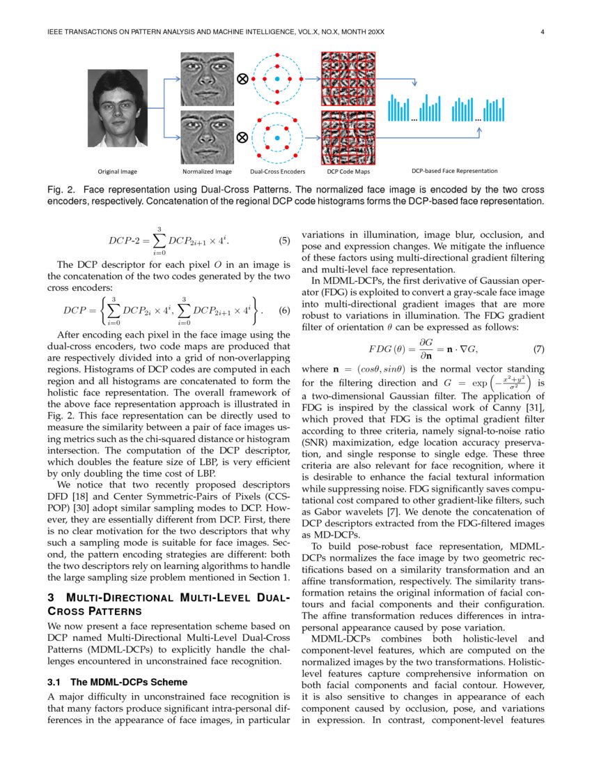 Multi-Directional Multi-Level Dual-Cross Patterns for Robust Face ...