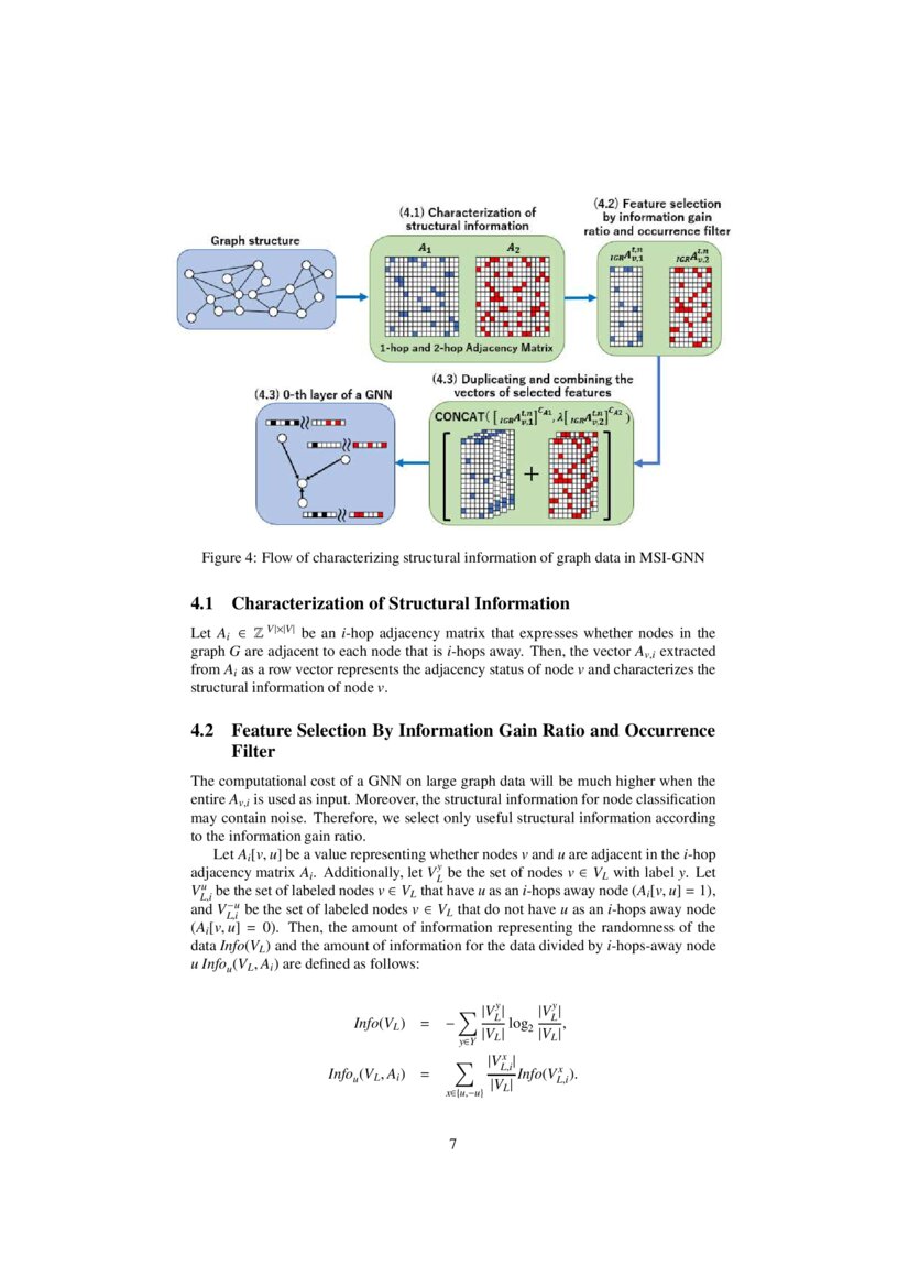 Multi Duplicated Characterization Of Graph Structures Using Information Gain Ratio For Graph