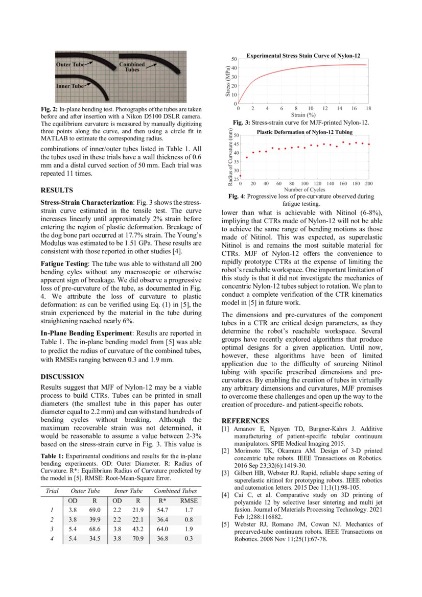Multi Jet Fusion of Nylon-12: A Viable Method to 3D-print Concentric ...