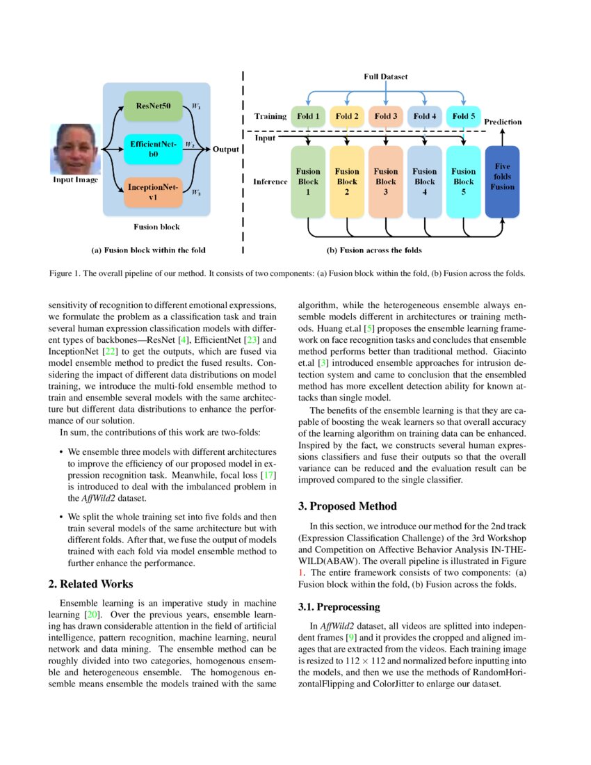 Multi-model Ensemble Learning Method for Human Expression Recognition | DeepAI