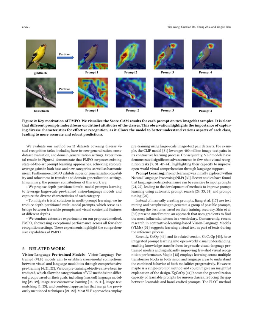 Multi-Prompt with Depth Partitioned Cross-Modal Learning | DeepAI