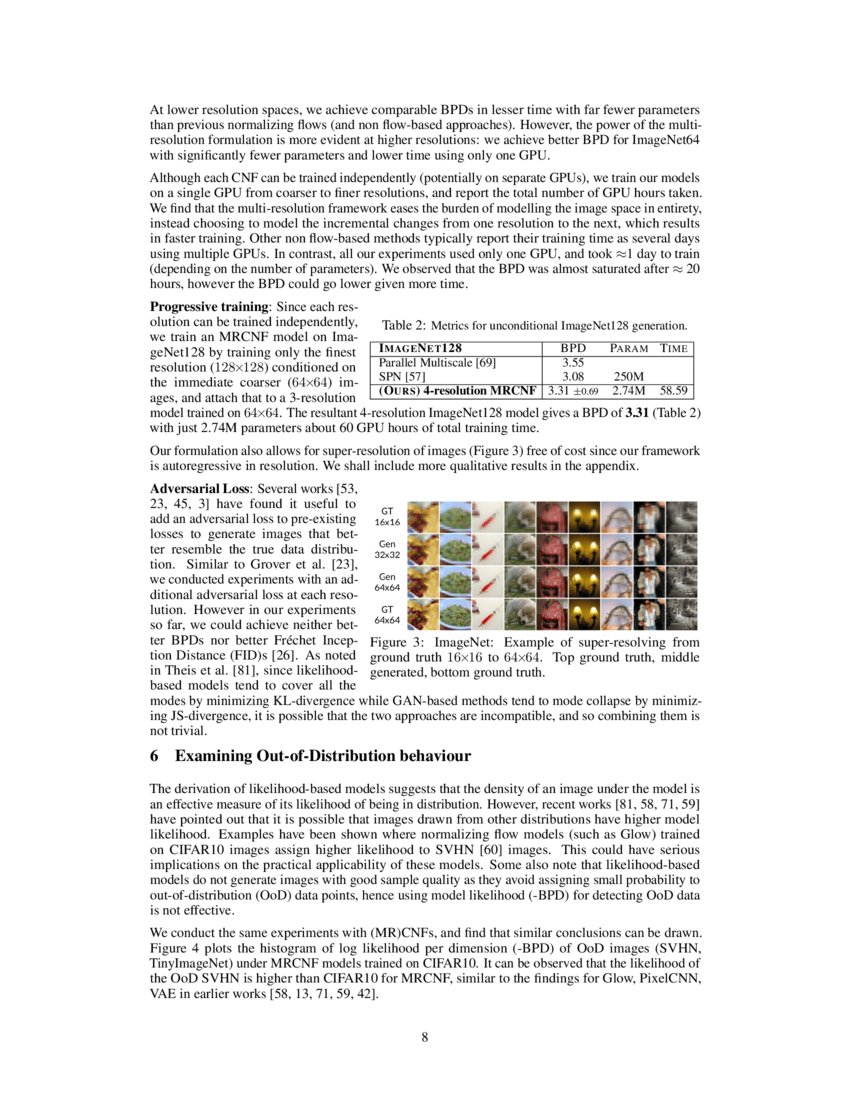 Multi-Resolution Continuous Normalizing Flows | DeepAI Multi-Resolution Continuous Normalizing Flows | DeepAI