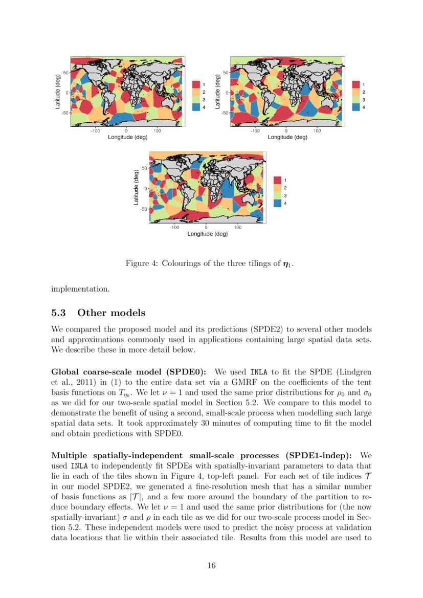 Multi-Scale Process Modelling and Distributed Computation for Spatial ... Multi-Scale Process Modelling and Distributed Computation for Spatial ...